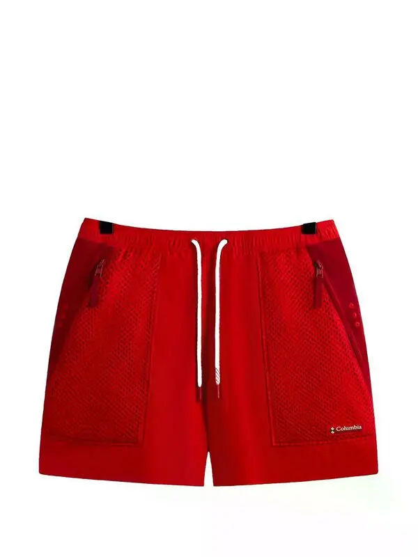 Kith X Columbia Wind Mesh-panelled Drawstring Track Shorts