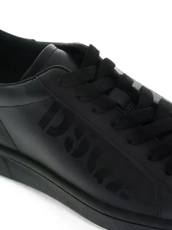Dsquared2 Logo-print Leather Sneakers