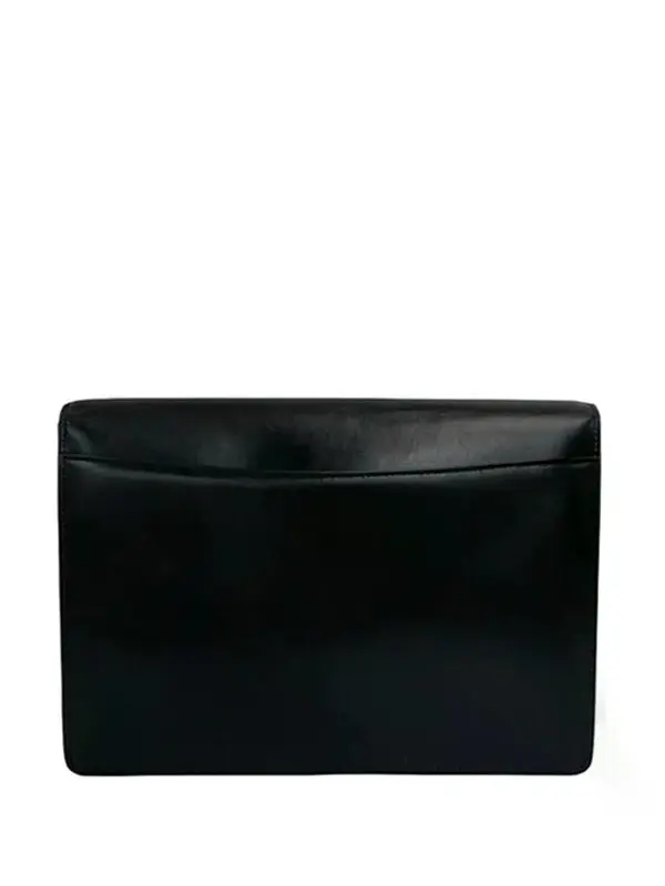 Celine 1995 Leather Chain Crossbody Bag