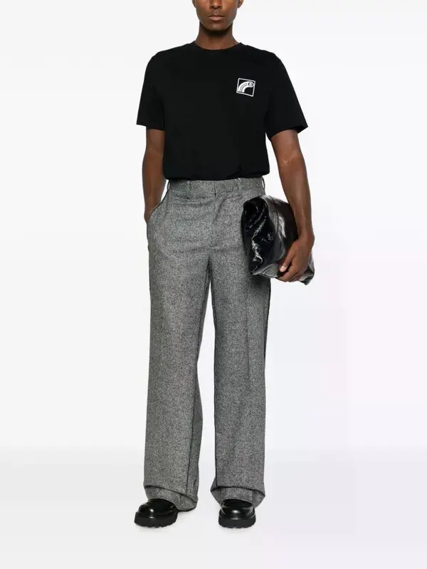 MAISON MARGIELA Belt-loop Wide-leg Trousers