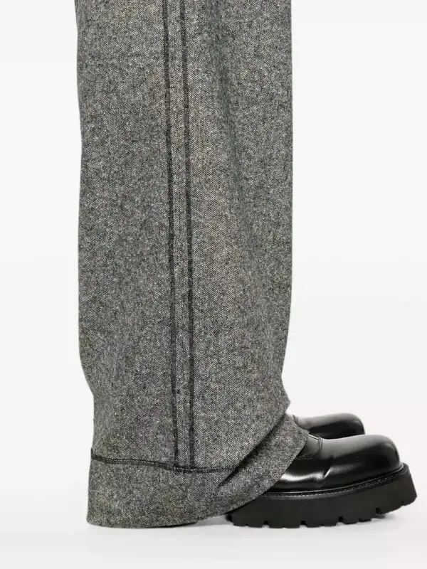 MAISON MARGIELA Belt-loop Wide-leg Trousers