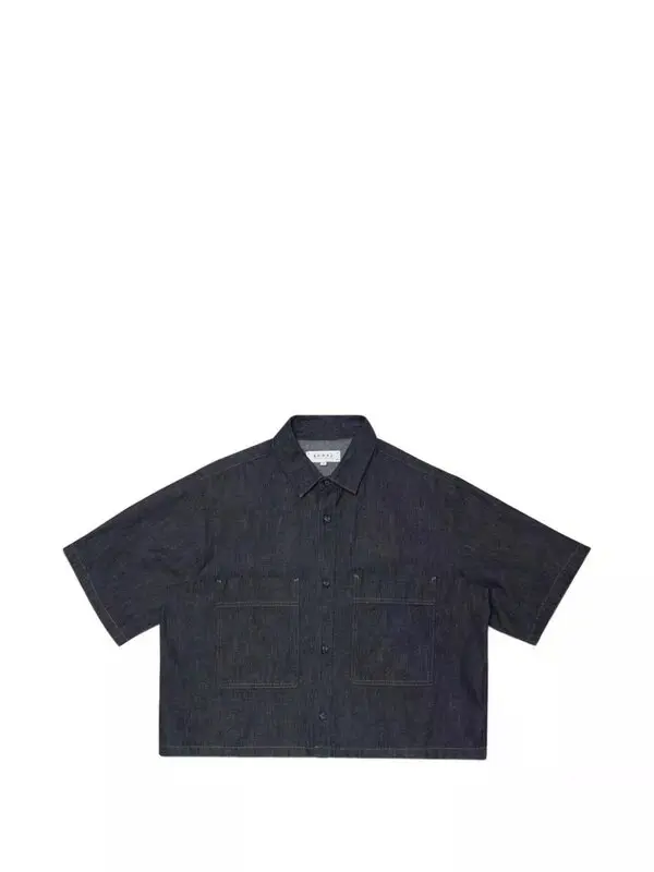 Edwin Short-sleeved Denim Shirt
