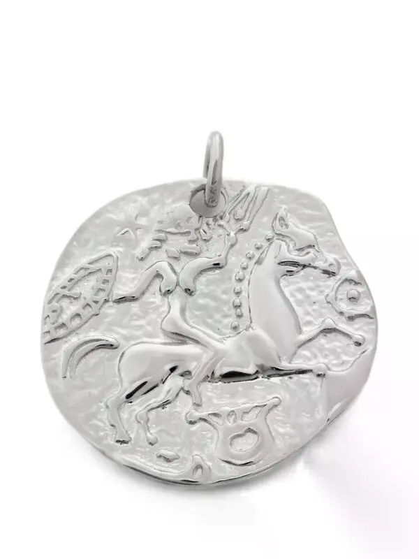 Monica Vinader Goddess Pendant Necklace - Silver