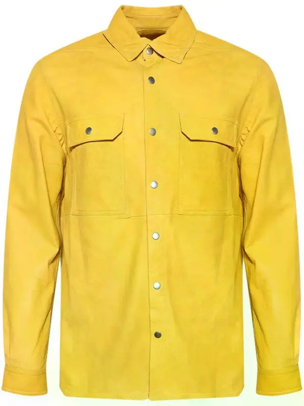 Rick Owens Leather Overshirt