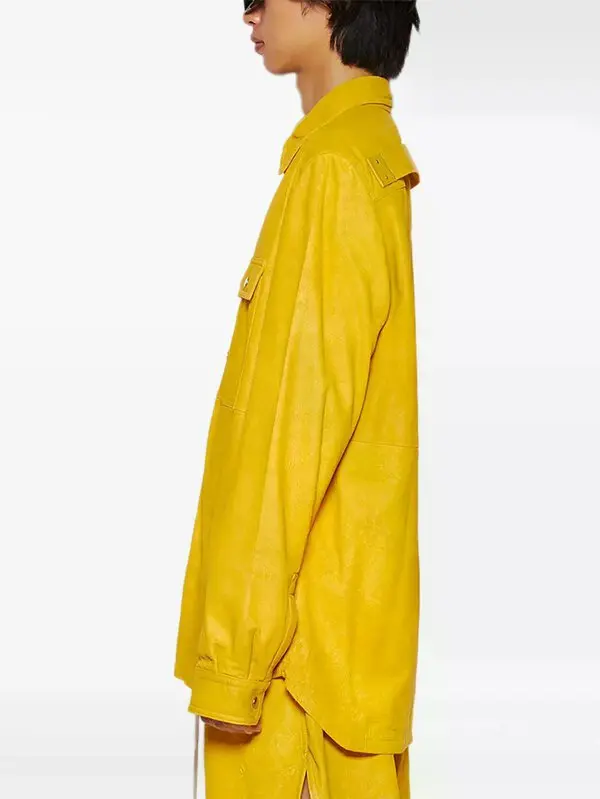 Rick Owens Leather Overshirt