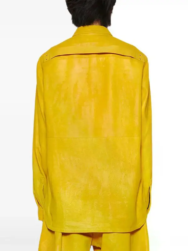 Rick Owens Leather Overshirt