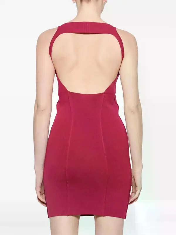 Rick Owens V-neck Mini Dress
