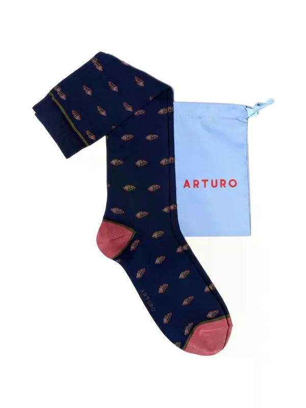 ARTURO Car-print Socks