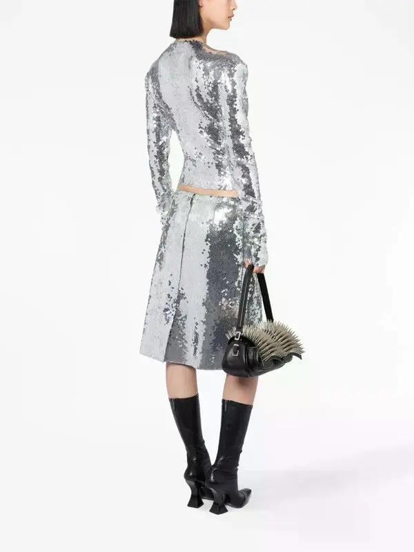 16Arlington Tanith Sequin-embellished Top