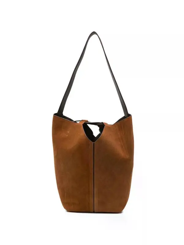 Hereu Riba Suede Tote Bag - Neutrals