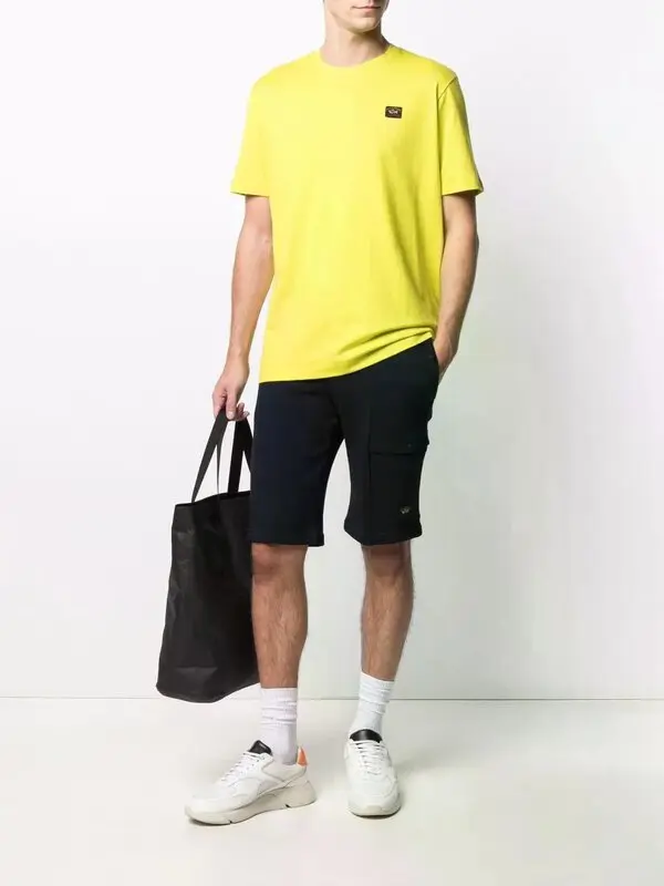 Paul & Shark Iconic Badge Drawstring Shorts
