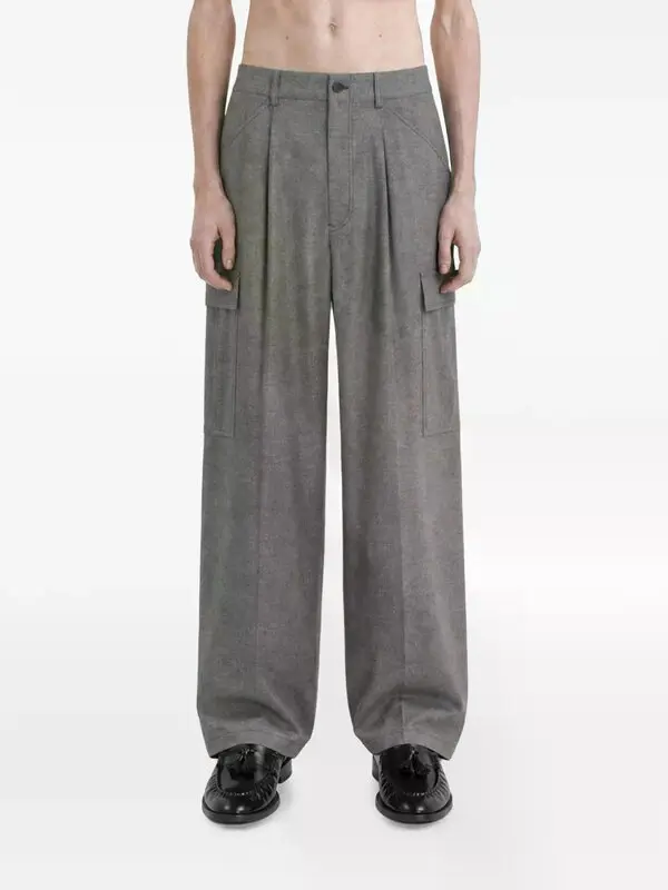 Giorgio Armani Marl-pattern Cargo Trousers