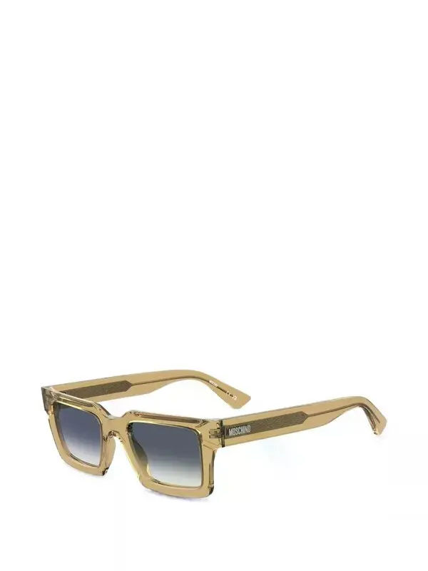 Moschino Rectangle-frame Sunglasses - Neutrals