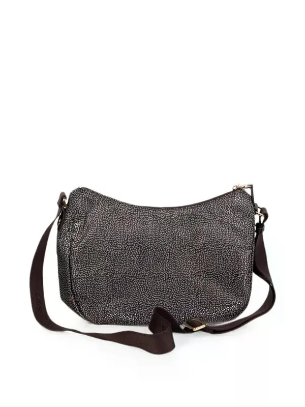 Borbonese B-club Op-print Zip-fastening Shoulder Bag