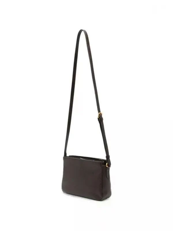GIANNI CHIARINI Laura Leather Shoulder Bag - Brown