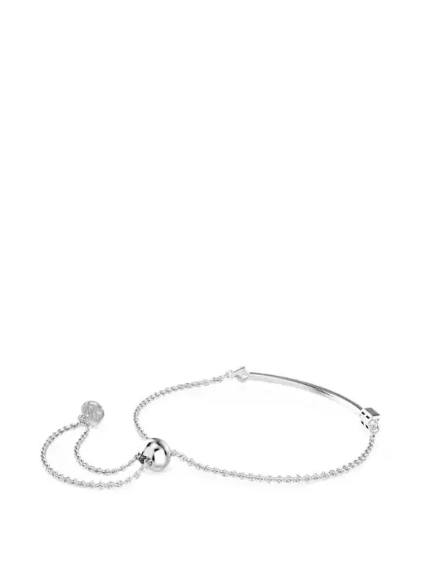 SWAROVSKI Idyllia Crystal-embellished Bar Bracelet - Silver