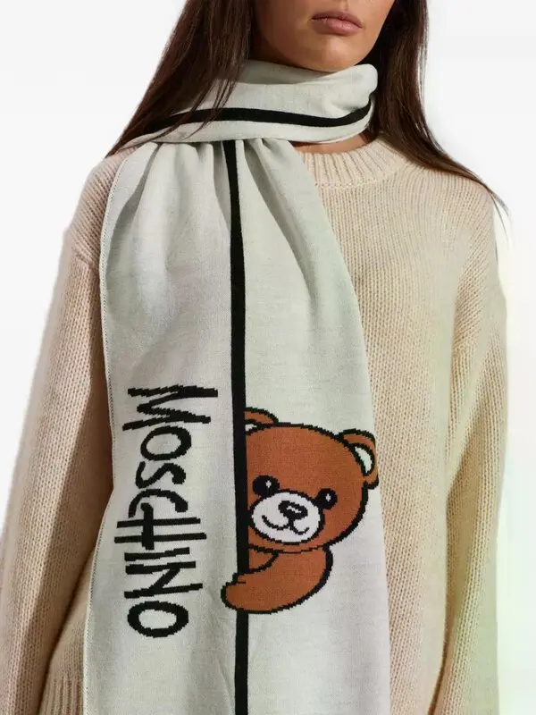 Moschino Teddy Bear Scarf