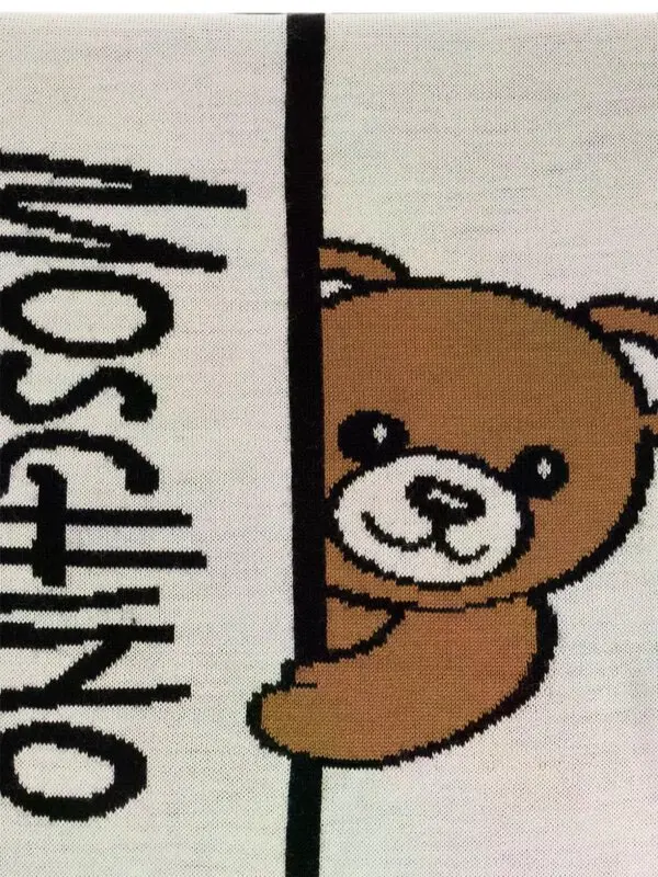 Moschino Teddy Bear Scarf
