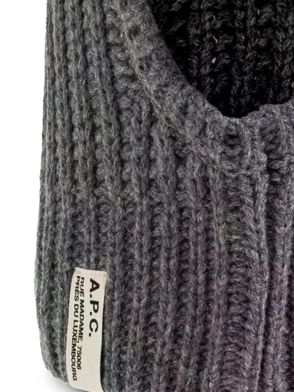 A.p.c. Ribbed-knit Balaclava