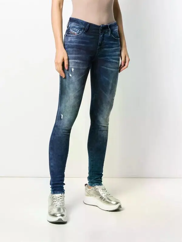 DIESEL® Slim Faded Jeans