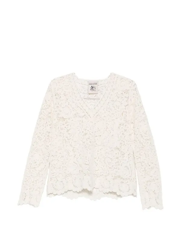 SEMICOUTURE Calanthe V-necked Sweater
