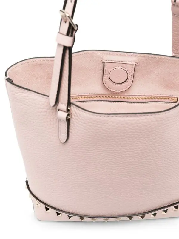 Valentino Garavani Rockstud Small Leather Tote