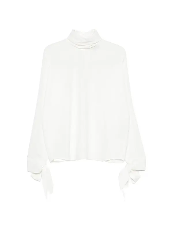 Emporio Armani Crepe Blouse
