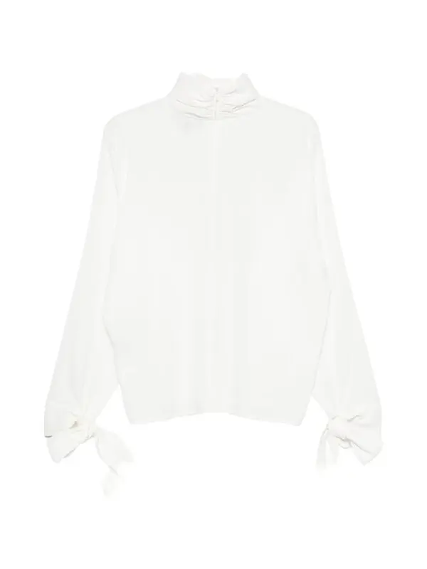 Emporio Armani Crepe Blouse