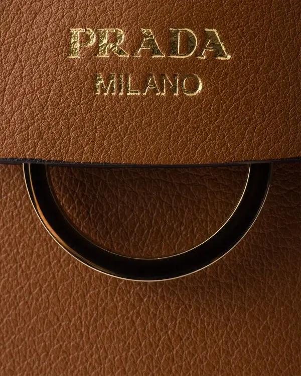 Prada Large Leather Tote Bag