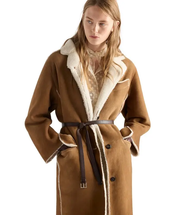 Prada Shearling Coat
