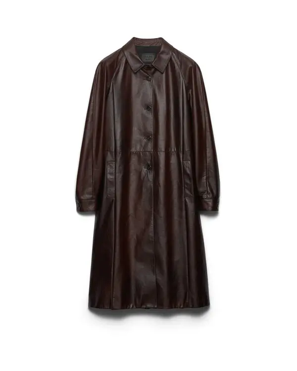 Prada Leather Coat