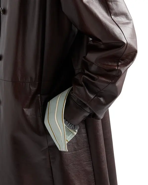 Prada Leather Coat