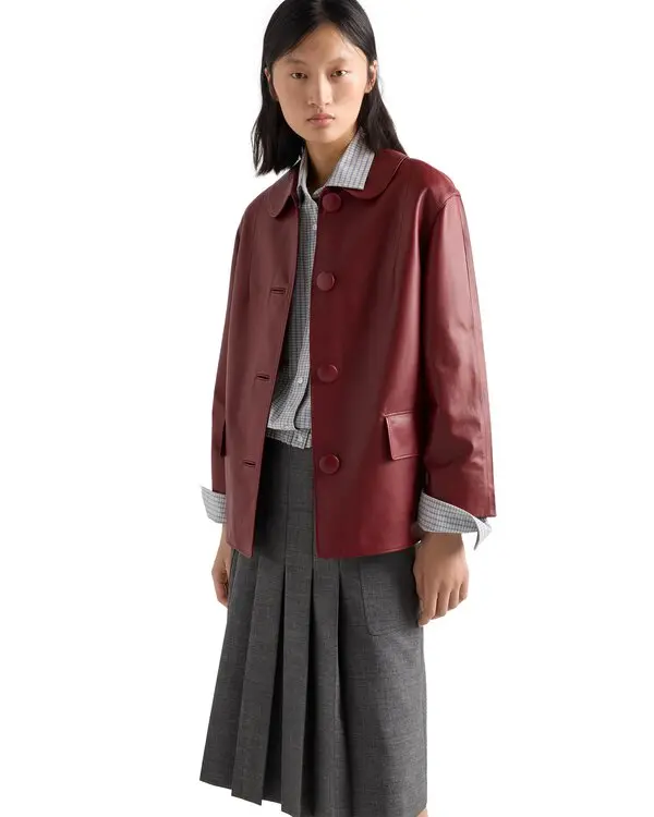 Prada Nappa Leather Jacket