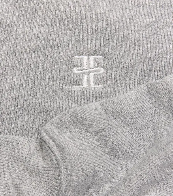 Eterne French Terry Cropped Sweatshirt