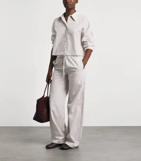 Eterne Cotton Stripe Hugh Trousers