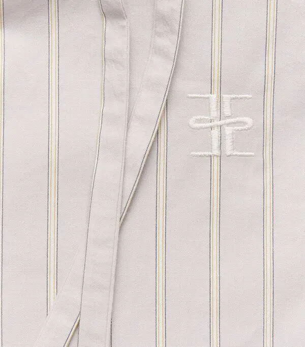 Eterne Cotton Stripe Hugh Trousers