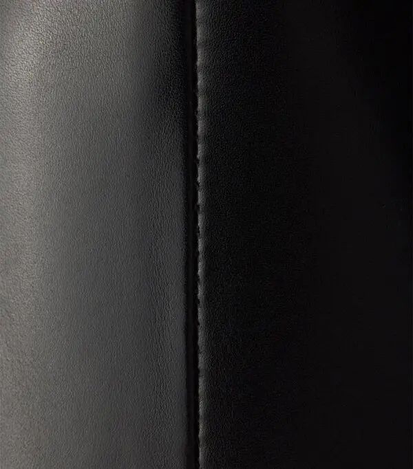 Prada Leather Heeled Ankle Boots