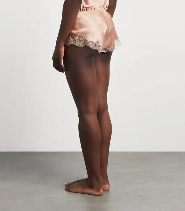 Carine Gilson Silk Cérès Pyjama Shorts