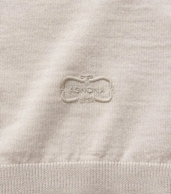 Agnona Wool-silk-cashmere Scoop-neck Sweater