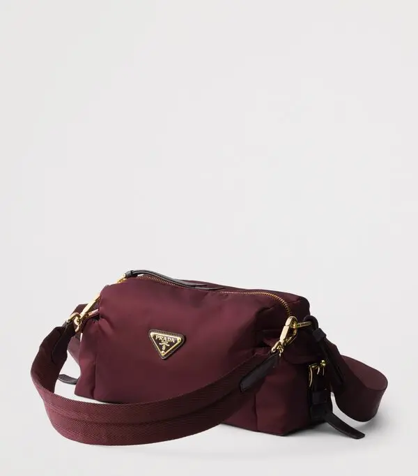 Prada Small Re-nylon & Leather Explore Bag