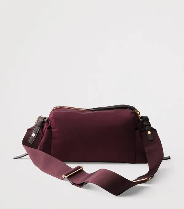 Prada Small Re-nylon & Leather Explore Bag
