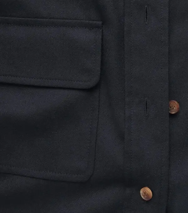 Lafayette 148 New York Wool Shirt