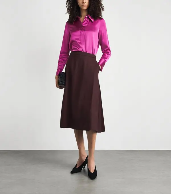 Lafayette 148 New York Silk Shirt