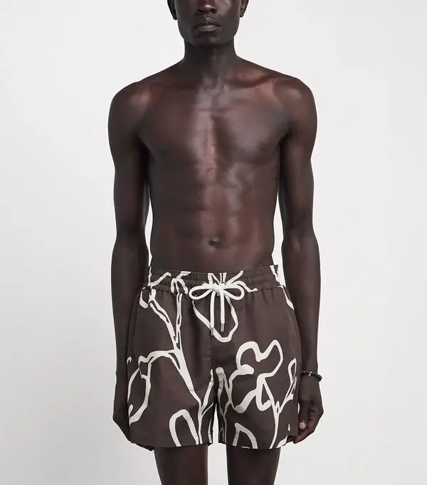 Frescobol Carioca Printed Rio Swim Shorts