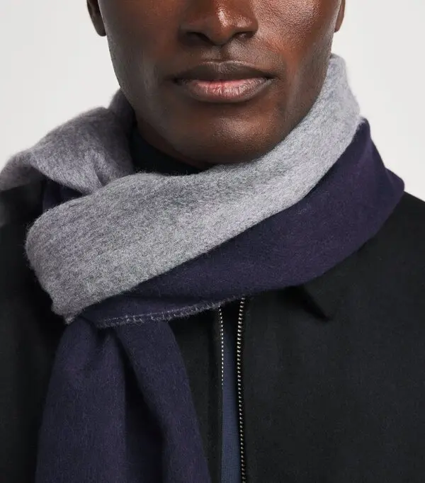 Johnstons Of Elgin Cashmere Double-face Scarf