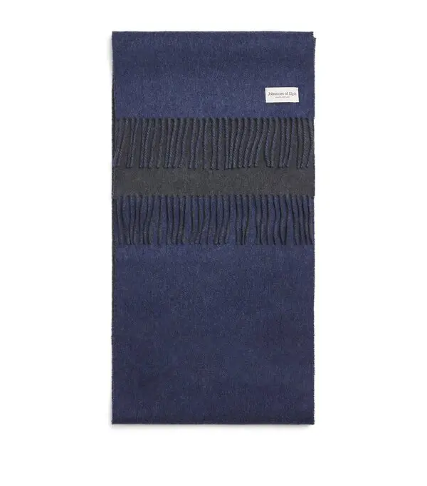 Johnstons Of Elgin Cashmere Double-face Scarf - Grey