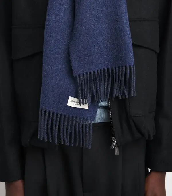 Johnstons Of Elgin Cashmere Double-face Scarf