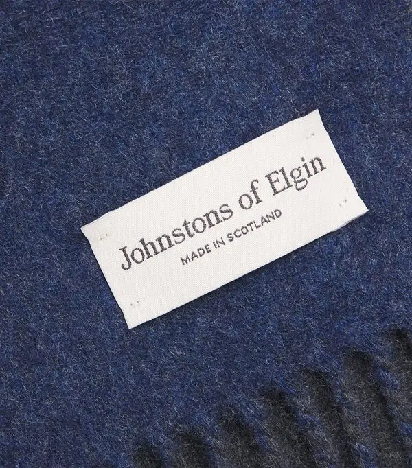 Johnstons Of Elgin Cashmere Double-face Scarf