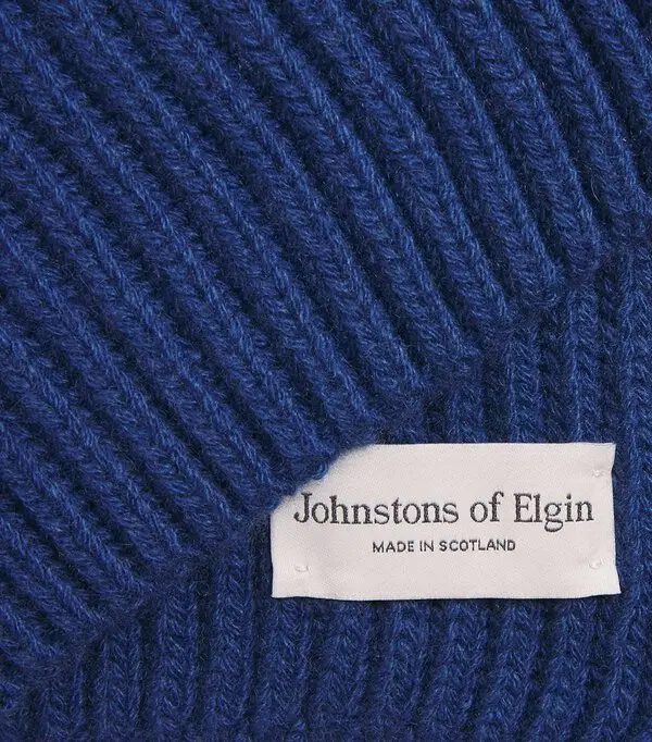 Johnstons Of Elgin Cashmere Lovat Ribbed Scarf