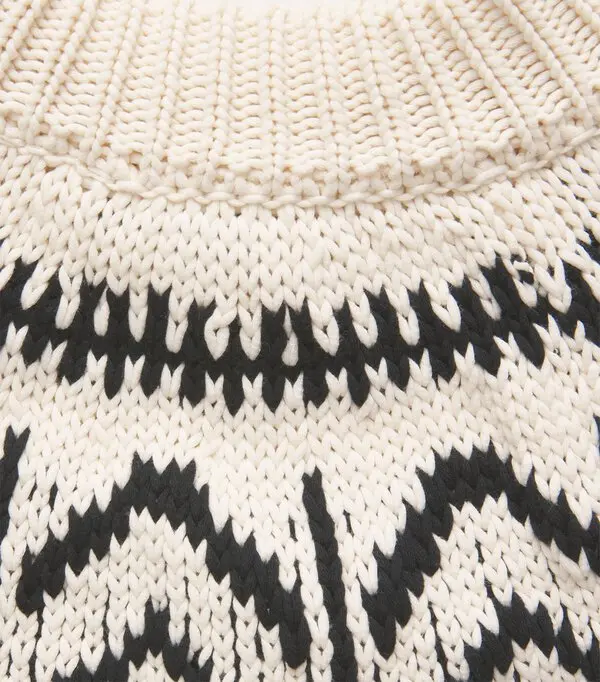 Altuzarra Geometric Jacquard Knit Sweater
